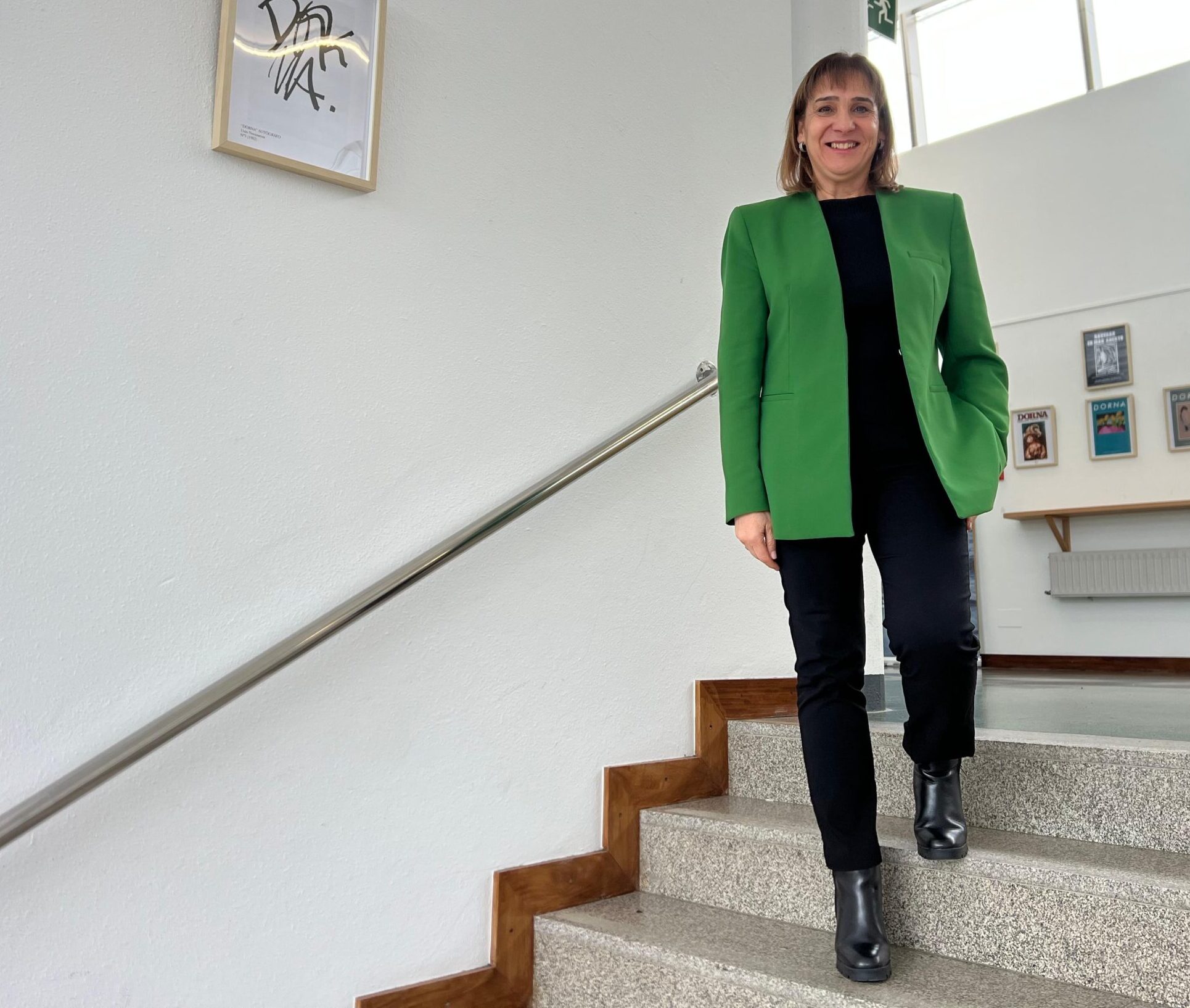 María José López Couso, candidata a reitora: "Pódese construír moito ...